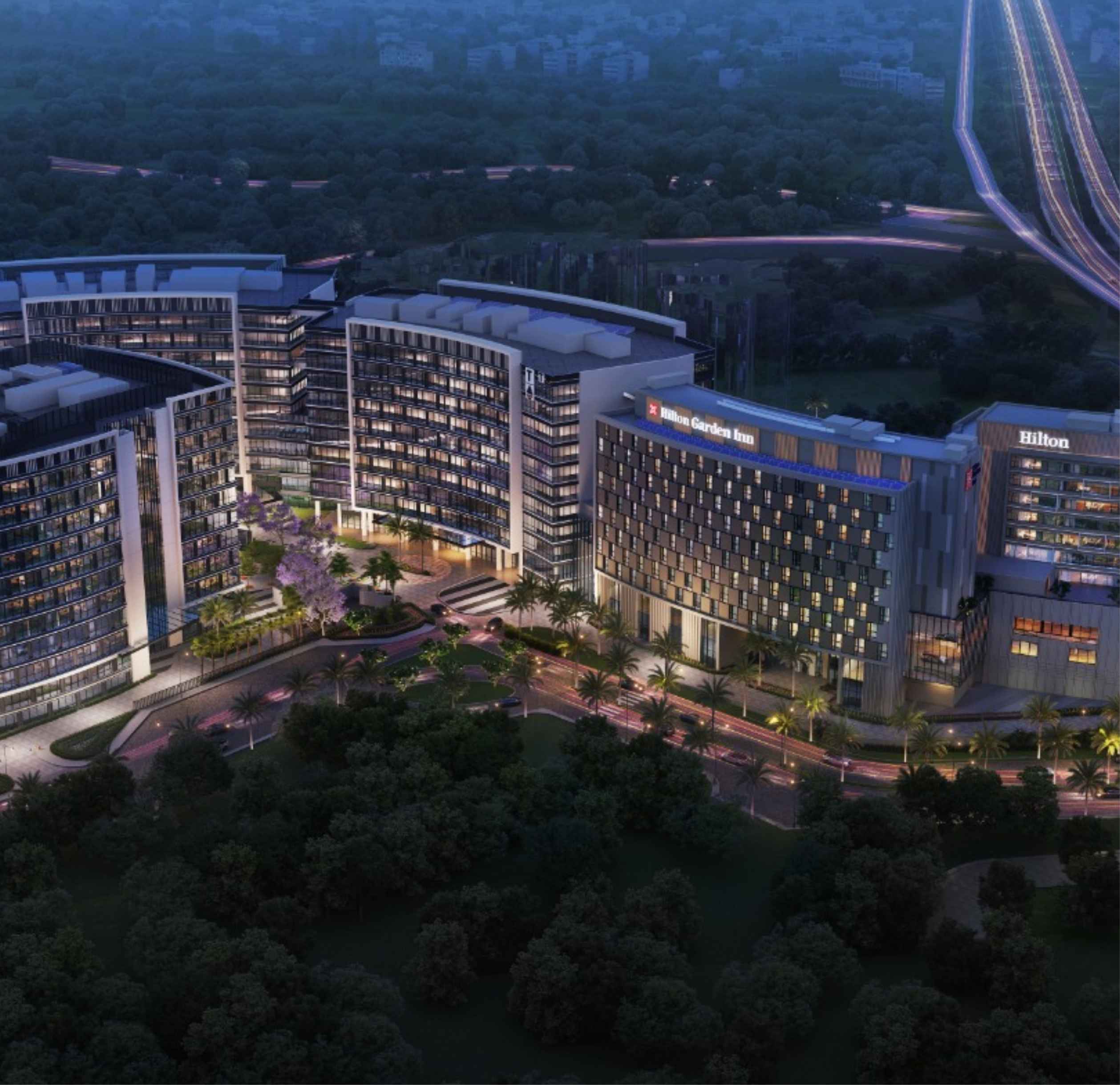 Embassy Parcel 8 - Hilton Hotel - ETV - CQRA Private Limited